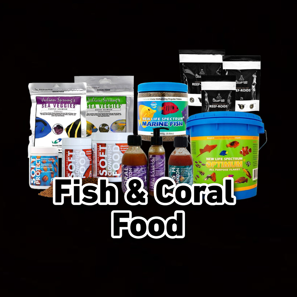 Fish & Coral Food – Reef Paradise