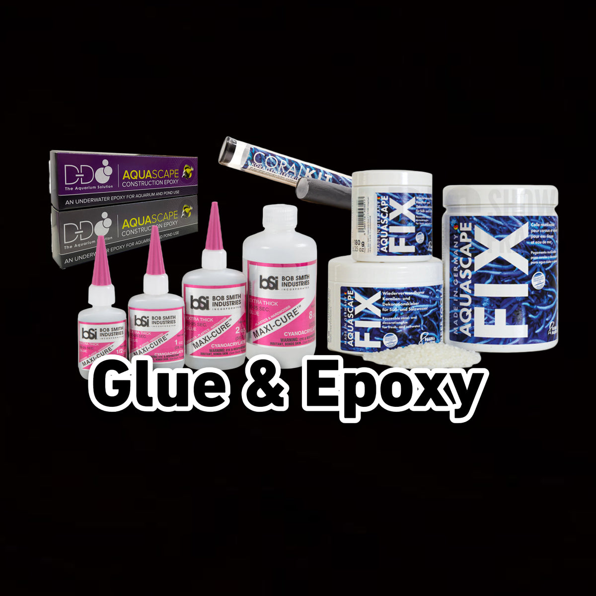 Glue & Epoxy – Reef Paradise