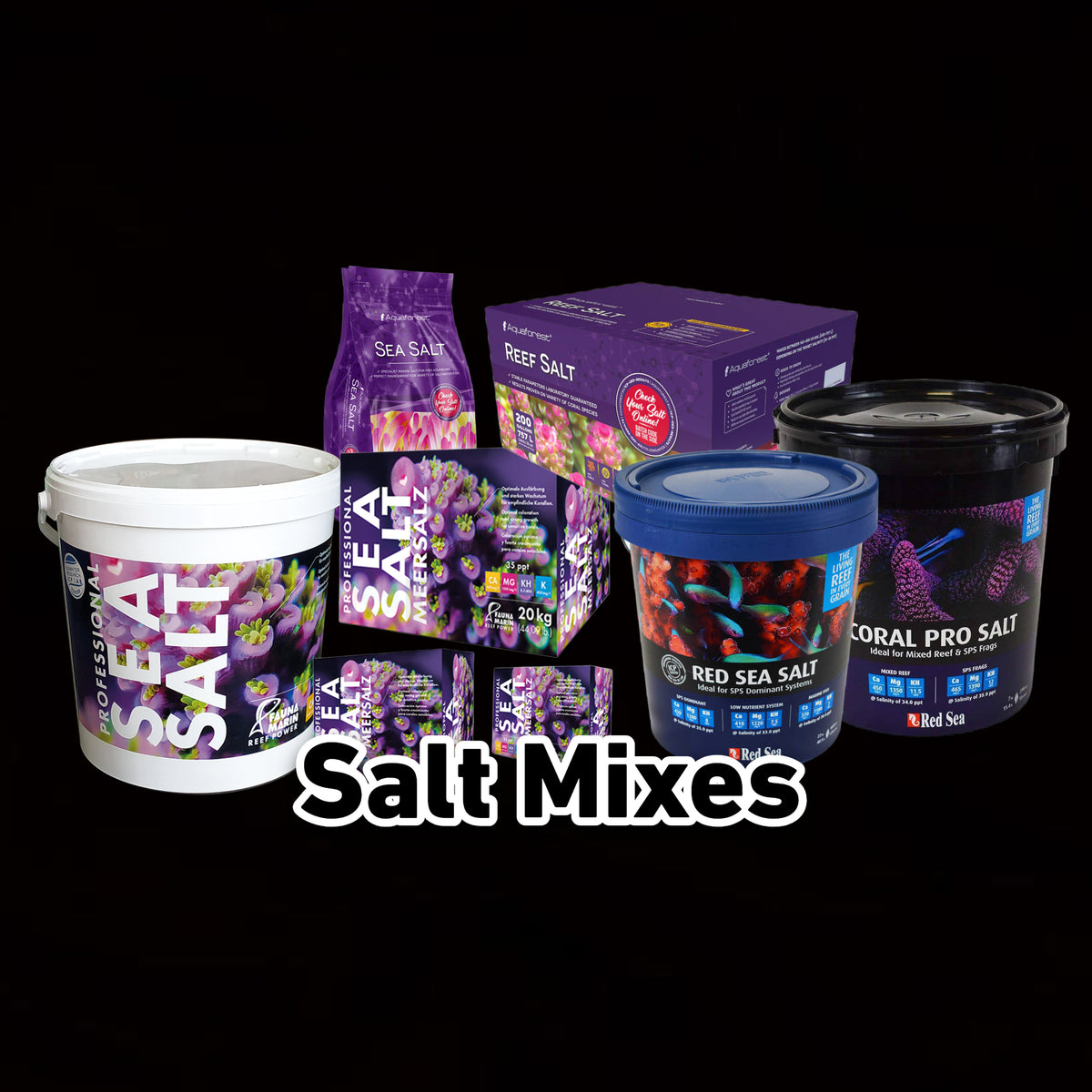 Salt Mixes – Reef Paradise